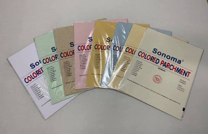 Sonoma / Tyden Color Parchment Specialty Paper Made in Italy Paper ...