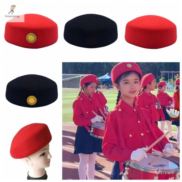 FULUPUGANG Formal Beret Airline Stewardess Hat Pillbox Hat Uniform Air ...