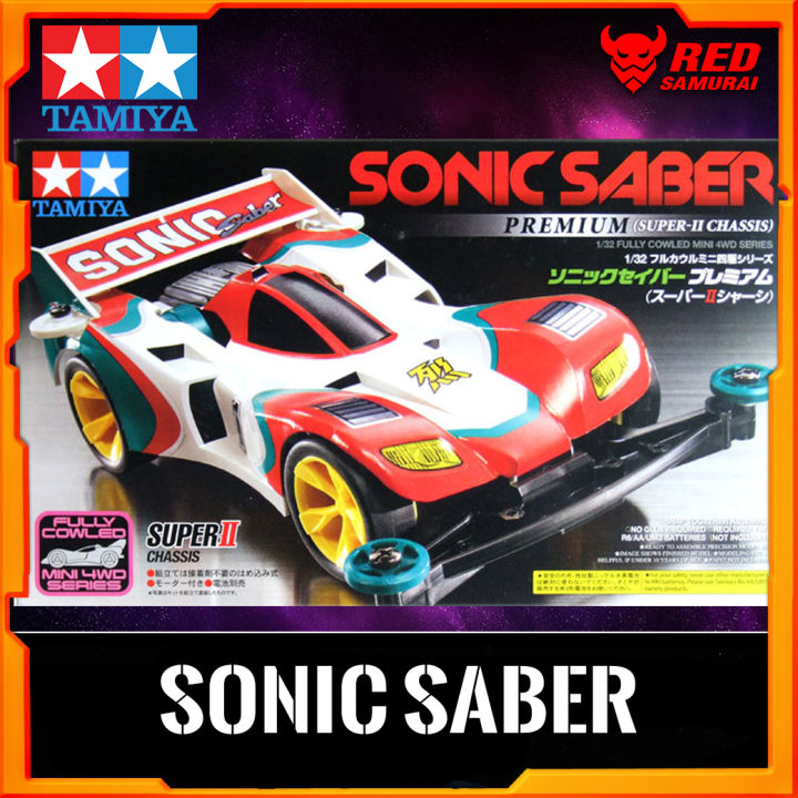 รถทามิย่า Sonic Saber (Super 2 Chassis) TAMIYA #19432 รถมินิโฟร๊วีลทามิ ...