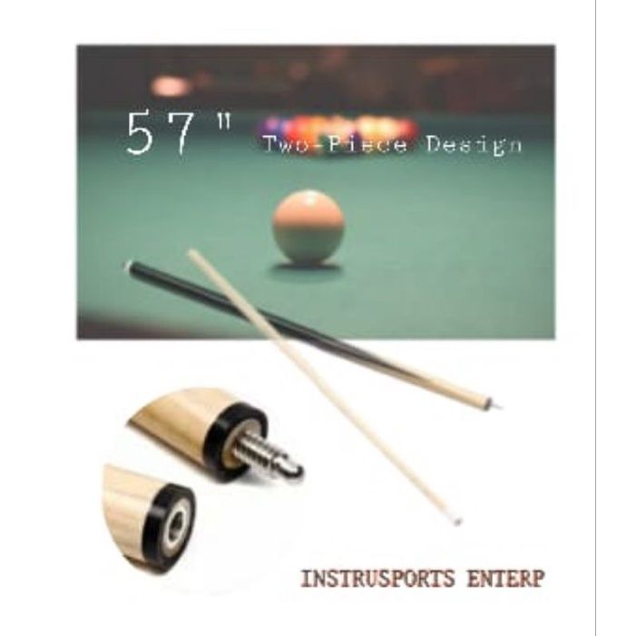 Billiard Cue Stick [ Tako ng Bilyaran ] - 57" Two-Piece Design | Lazada PH