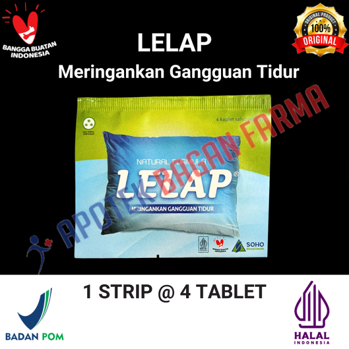 OBAT SUSAH TIDUR LELAP 4 TABLET | Lazada Indonesia