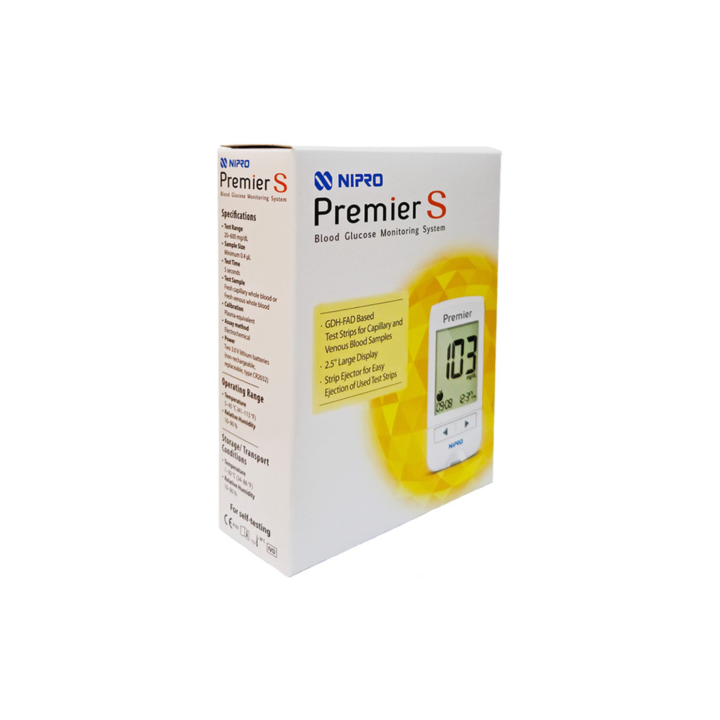 NIPRO PREMIER S BLOOD GLUCOSE MONITORING | Lazada PH