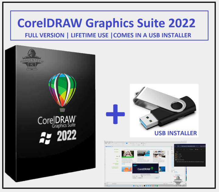 (Best Seller) CorelDRAW Graphics Suite 2022 Lifetime Activated | Full ...