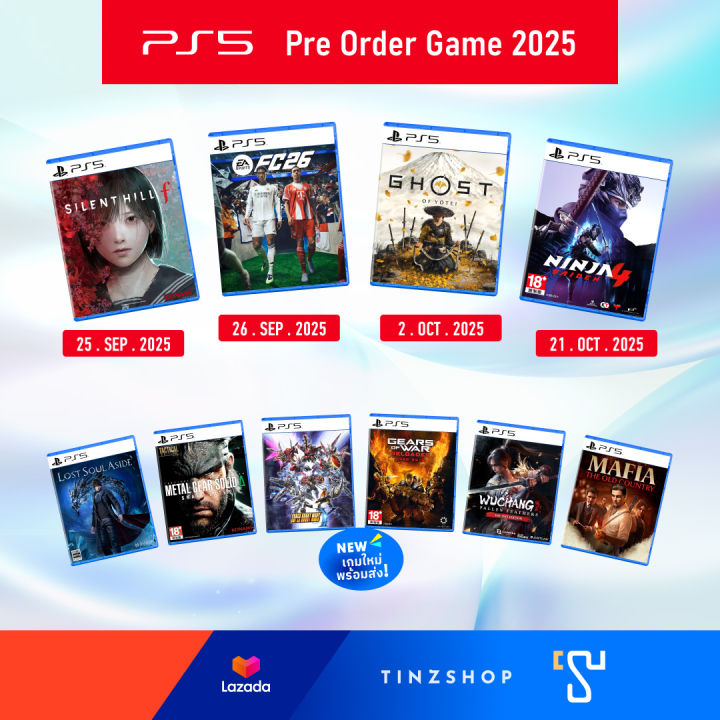 [Pre Order PS5 Game Set 2025] Tinzshop PlayStation 5 PS5 Pre Order Game ...