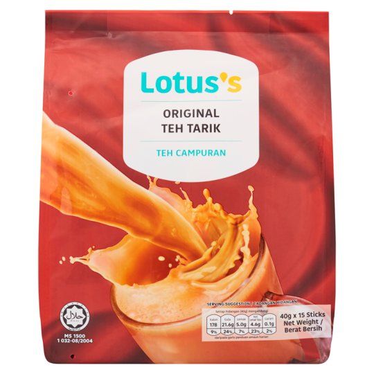 Lotus's Original Teh Tarik (15's x 40g) | Lazada
