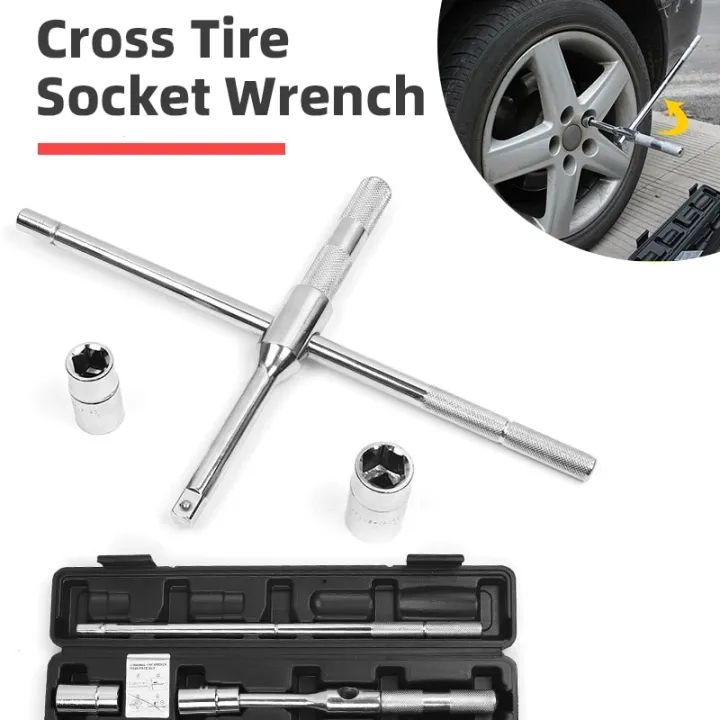 🔥Hot selling🔥 Car Tire Wrench Cross Wrench For Small Cars Labor-Saving ...