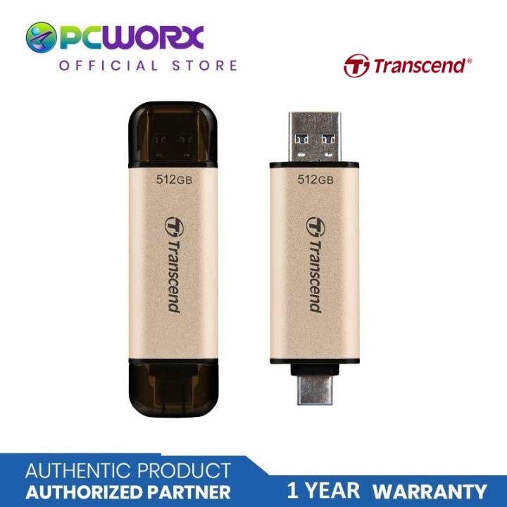 Transcend JF930C JetFlash 930C USB 3.2 Gen 1 Flash Drive | 128GB, 256GB ...