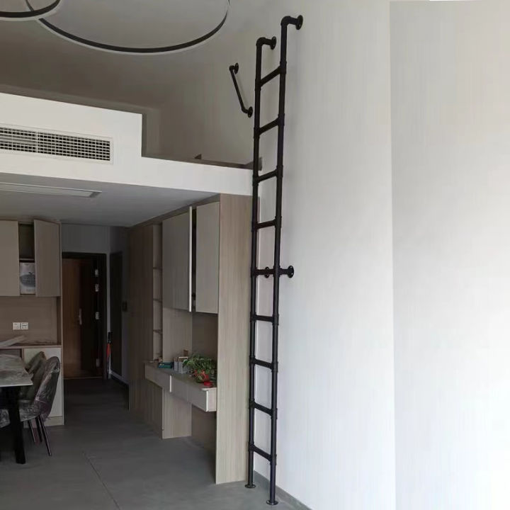 Customized Nordic ladder Home Student Dormitory bunk bed ladder attic ...