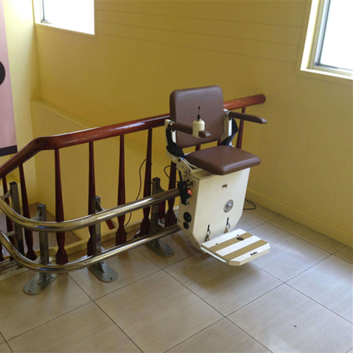 Linear chair elevator barrier-free stair climbing machine for the ...