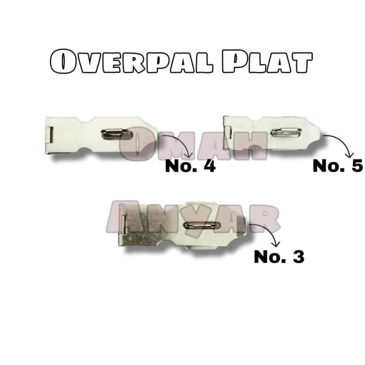 Overpal Plat Grendel Gembok SS Stainless Steel | Lazada Indonesia