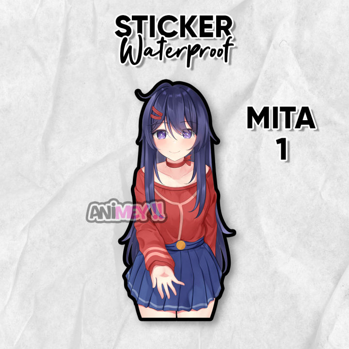 Stiker Mita Game Miside / Sticker Anime Waterproof | Lazada Indonesia