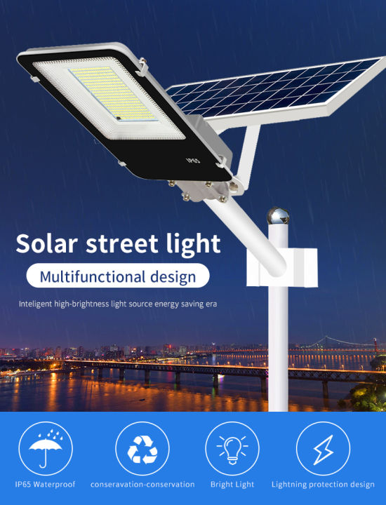 WHS 3 Years Warranty 150W 250W 350W 500W Solar Lights Solar Street ...