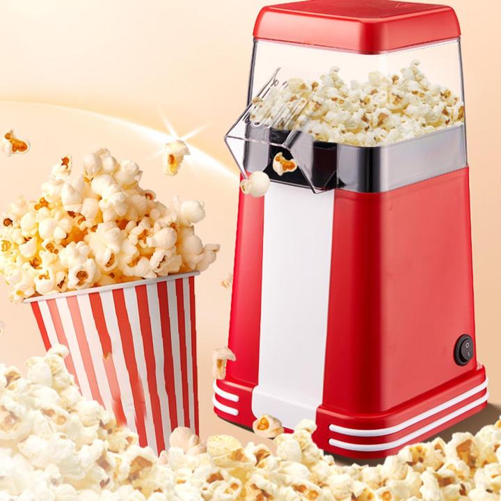 WBMOON Hot Air Popcorn Popper Popper Machine Commercial Automatic Space ...