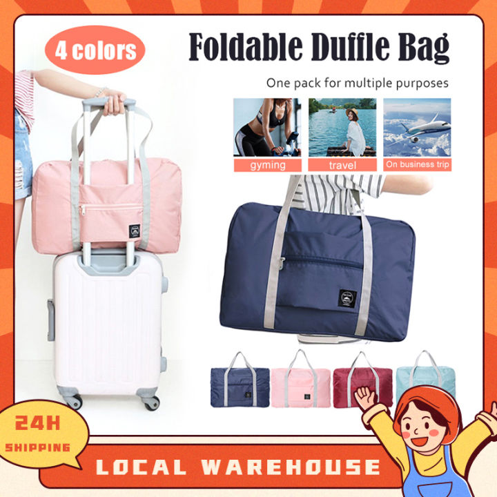 【🇲🇾Stock 】Beg Travel Foldable Eco Bag Waterproof Luggage Bag Beg Baju ...