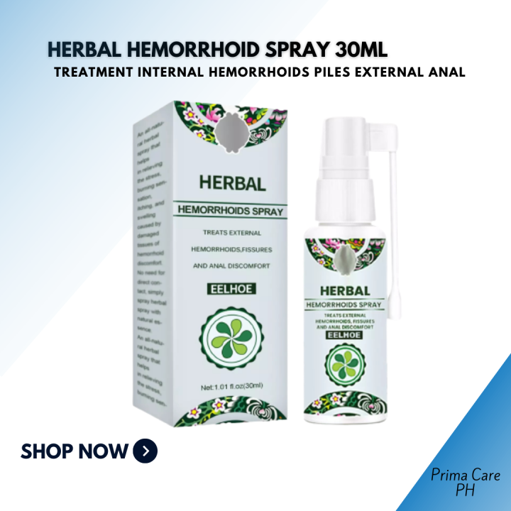 New Health Care Natural Herbal Hemorrhoid Spray 30ML Treatment Internal ...