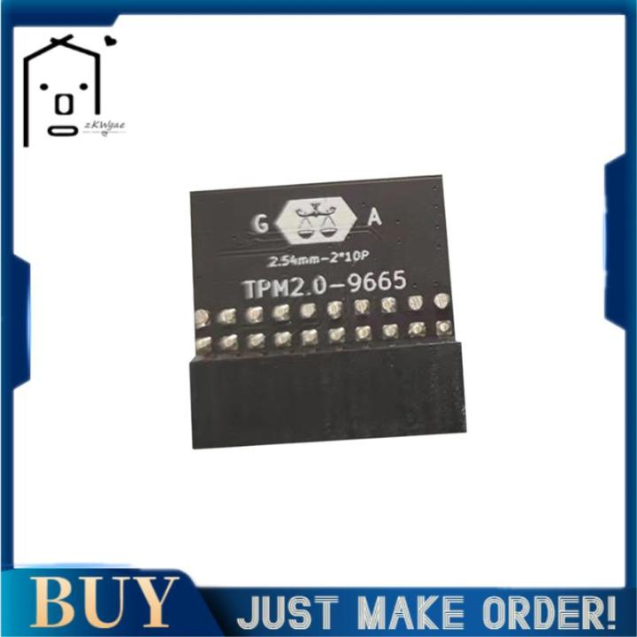 TPM 2.0 Encrypted Security Module 20 Pin Mainboard Card TPM2.0 Module ...