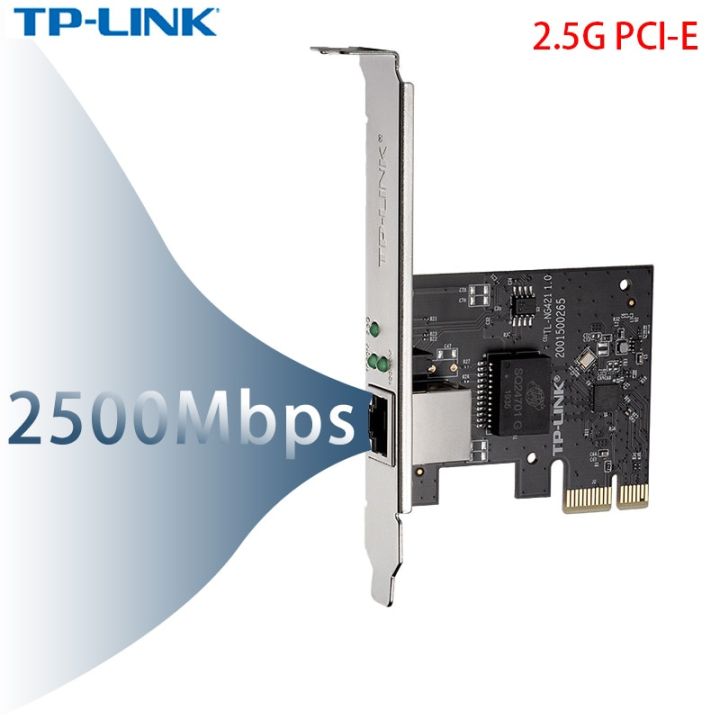 TP-link Pci RJ45 2.5 gigabit pci Express Network card adapter wake on ...