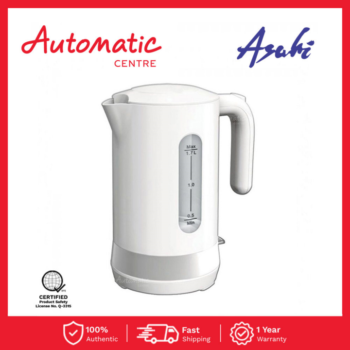 Asahi EK 171 1.7 Liters Electric Kettle with STRIX thermal control and ...