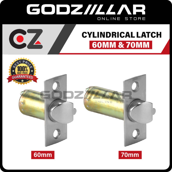CZ Premium Cylindrical Door Lock Latch Backset 60mm & 70mm Heavy Duty ...