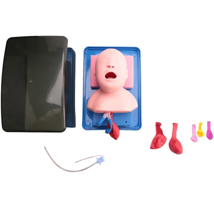 (QXDH) Neonatal Tracheal Intubation Model Analog Double Lung and ...