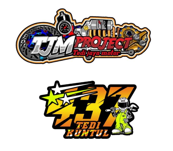 stiker custom desain 1x1 meter | Lazada Indonesia