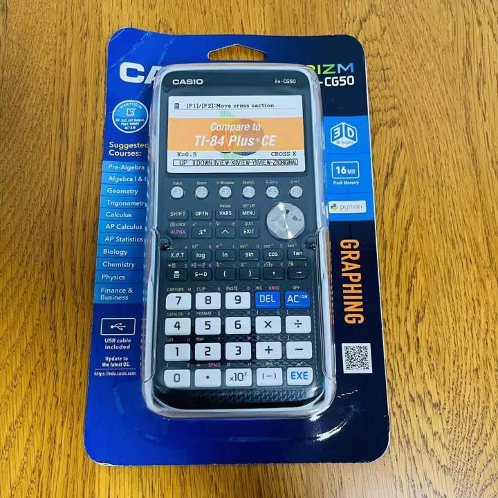 New Casio CASIO FX-CG50 Chinese Python Programming SAT Graphic ...