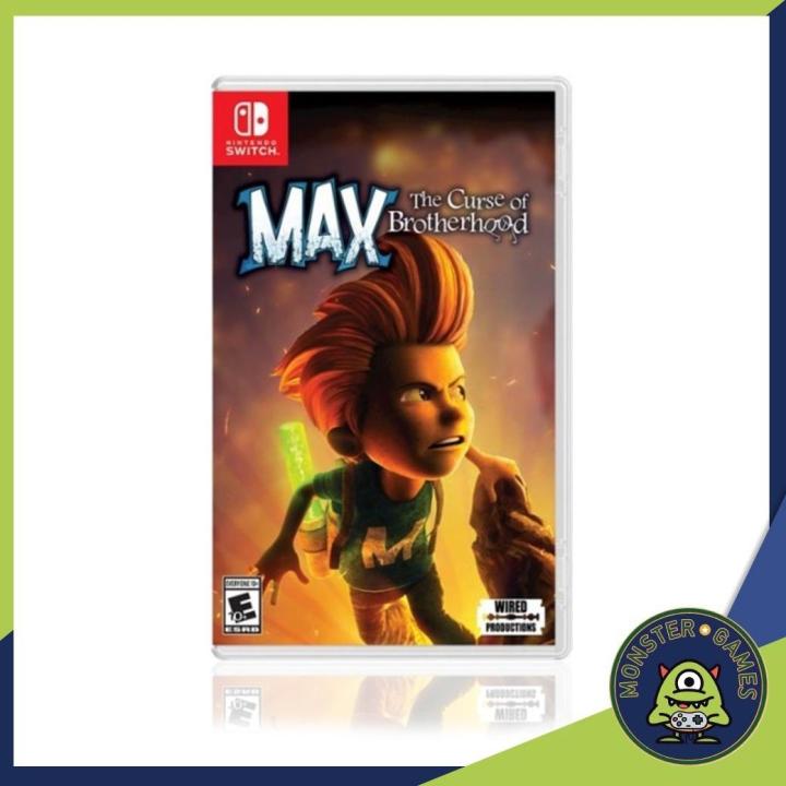 Max The Curse of Brotherhood Nintendo Switch Game แผ่นแท้มือ1!!!!! (Max ...