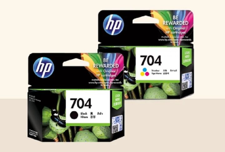 HP 704 Black & Tri-Color Original Ink Cartridge Set | Lazada PH