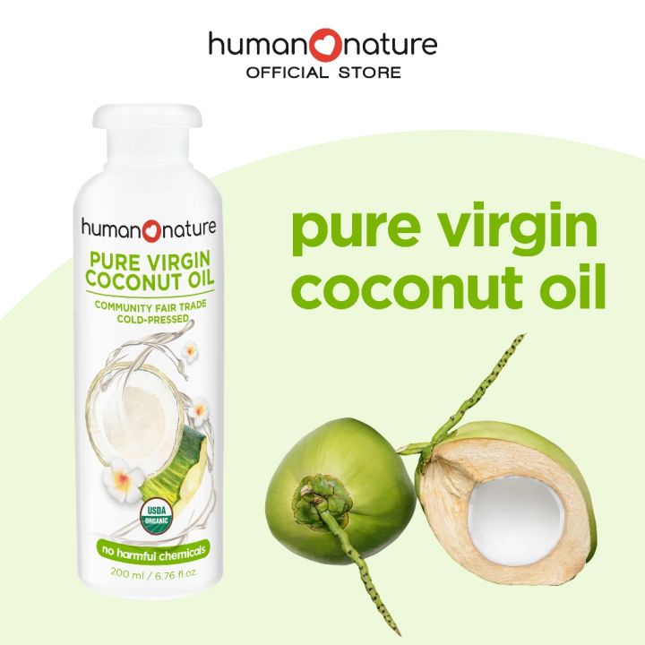 Human Nature Pure Virgin Coconut Oil 200ml | Lazada PH