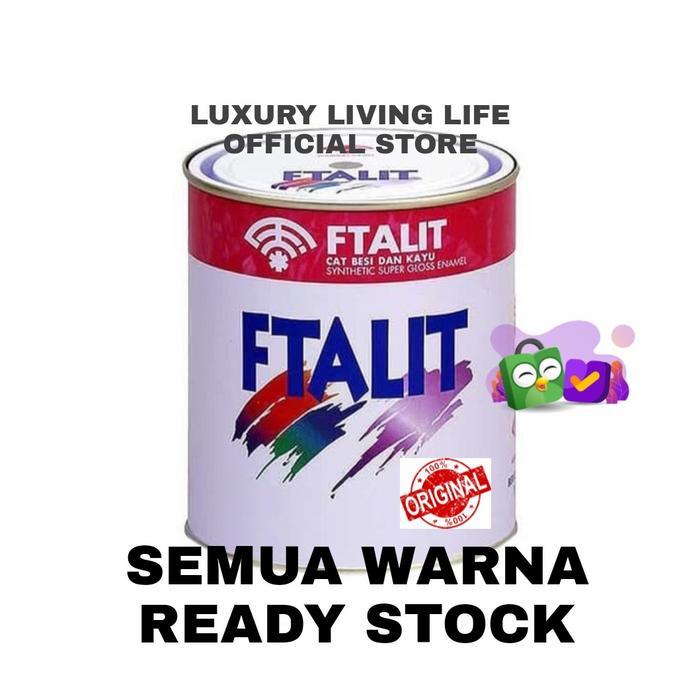 Ftalit Doff / FTALIT Semi Gloss Cat Kayu Besi Semua Warna 1 Kg ...