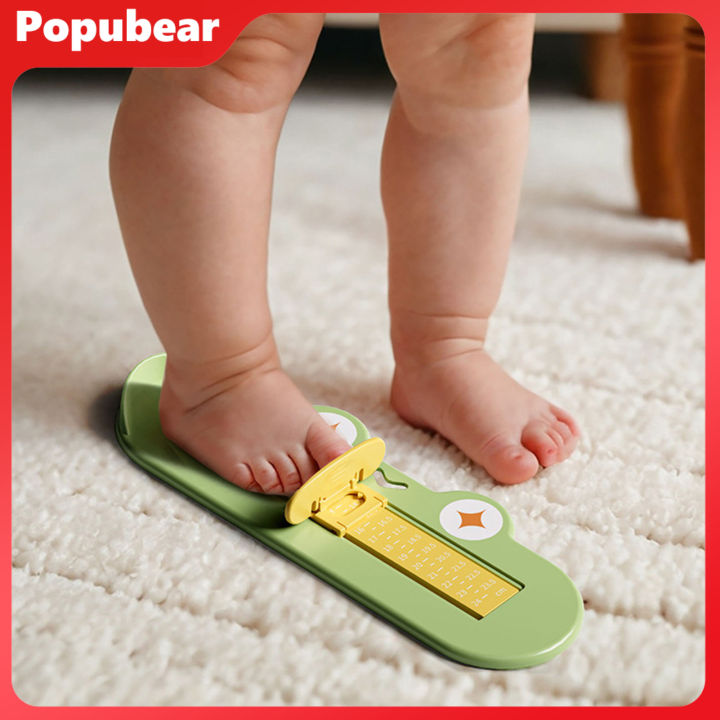 Kids Foot Measuring Device Cartoon Frog Infant Boys Girls Foot Length ...
