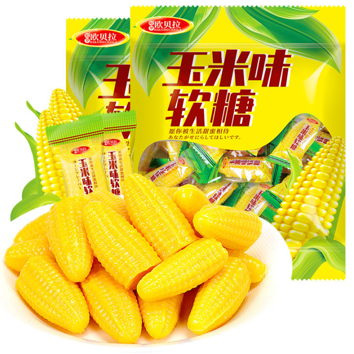 [Spot] Corn Candy Soft Candy 500g玉米糖软糖果500g | Lazada