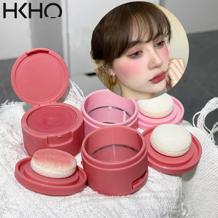 HKHO Monochrome Blush Balm Matte Blush Palette Natural Long-lasting ...