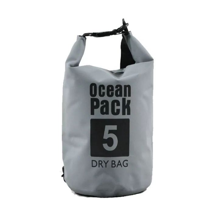 Ocean Pack 5L Dry Bag Waterproof Bucket Bag Sling Shoulder Backpack ...