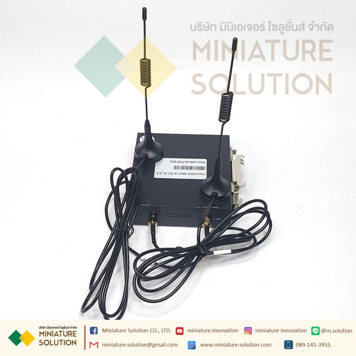 HF IOT HF-9606W PLC Gateway 4Ethernet PLC to WIFI อุปกรณ์แปลงสัญญาณ เกรดอุตสาหกรรม PLC การ ...