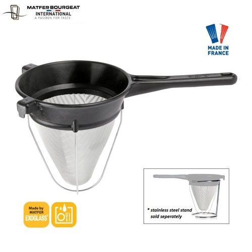 Matfer Bourgeat Exoglass® Bouillon Strainer / Chinese Strainer ...