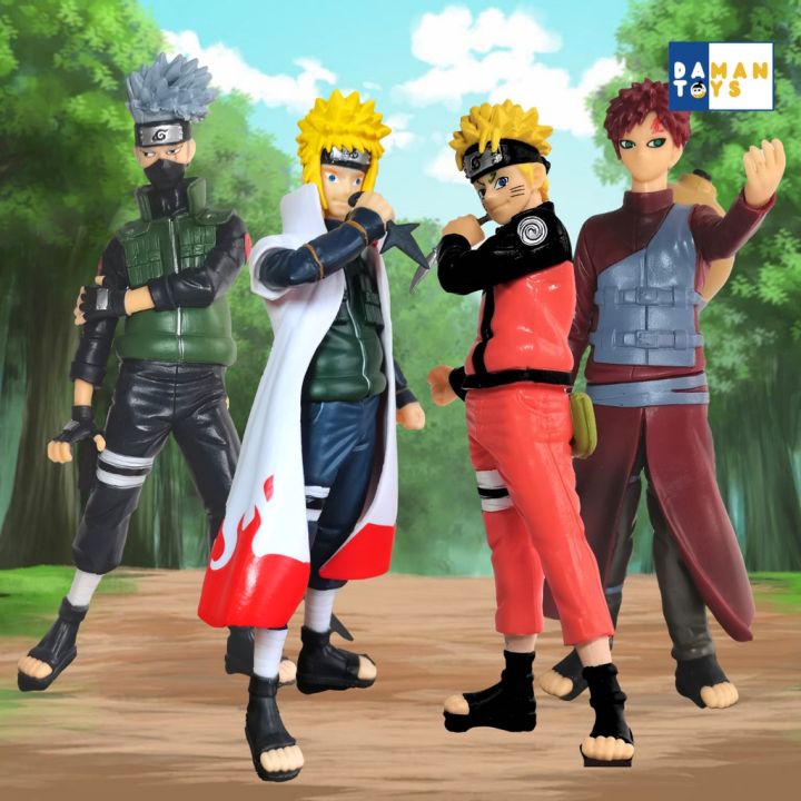 Action Figure Naruto Mainan Naruto Figure Anime, Gaara, Hokage Naruto ...