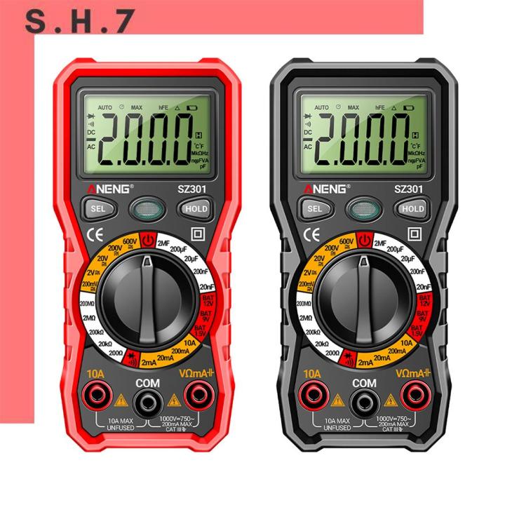 Digital Multimeter with 2000 Counts and NCV Function for Accurate ...