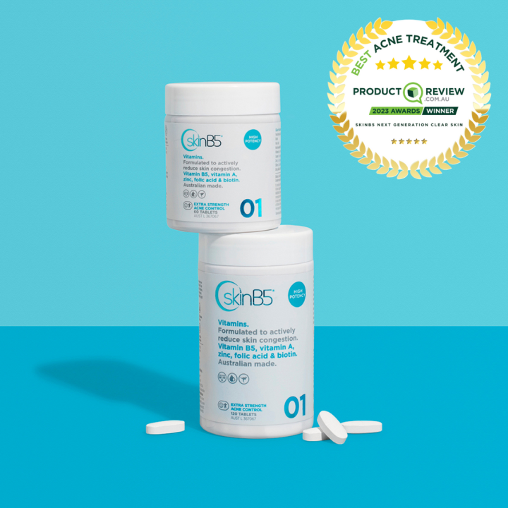 SkinB5™ Extra Strength Acne Control Vitamins | Lazada PH