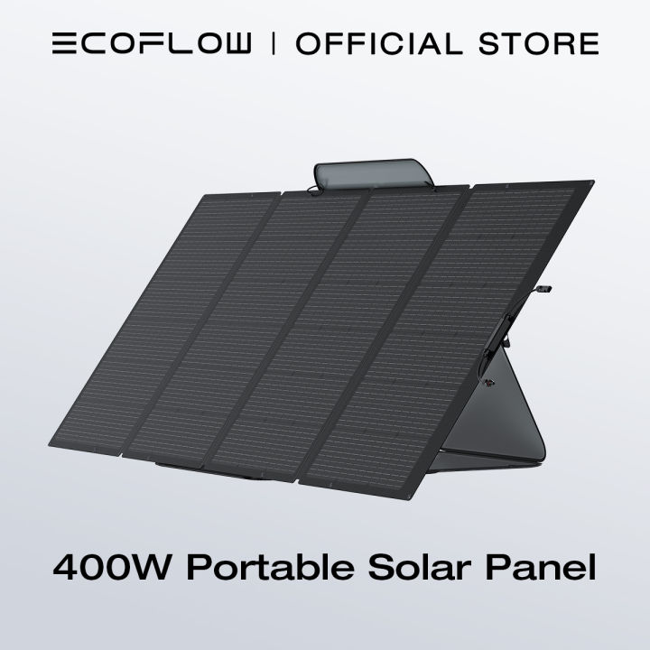 EcoFlow 400W Solar Panel Kit Waterproof IP68 Foldable & Durable ...