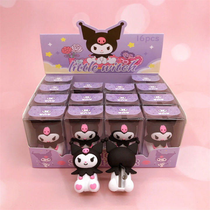 【Clementty】 Cute Kuromi Pencil Sharpener Stationery Japanese Style ...