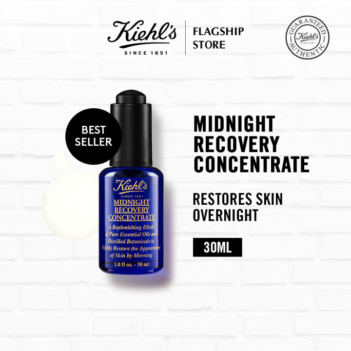 Kiehl's Midnight Recovery Concentrate – Facial Oil 30ml | Lazada PH