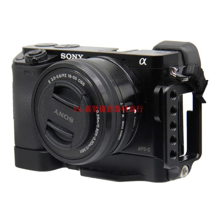 The new Sony A6000 micro-single-handle camera ILCE-6000 L grip vertical ...