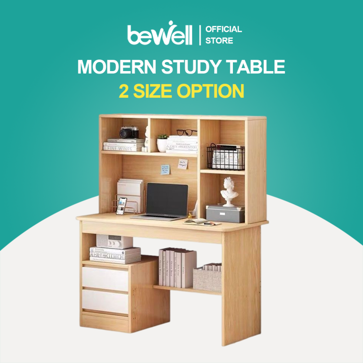 Bewell Modern Minimalist Computer Desk Desktop Home Office Small ...