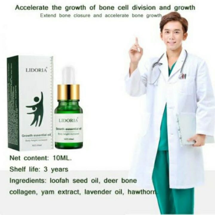 ORIGINAL LIDORIA Height Growth Essential Oil Height Increasing Essence ...