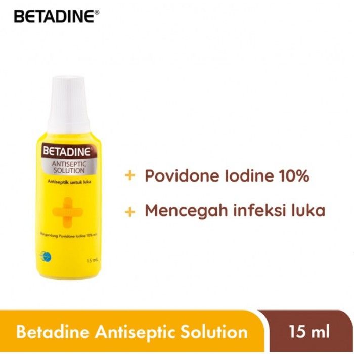 BETADINE SOLUTION / Antiseptik Luka | Lazada Indonesia