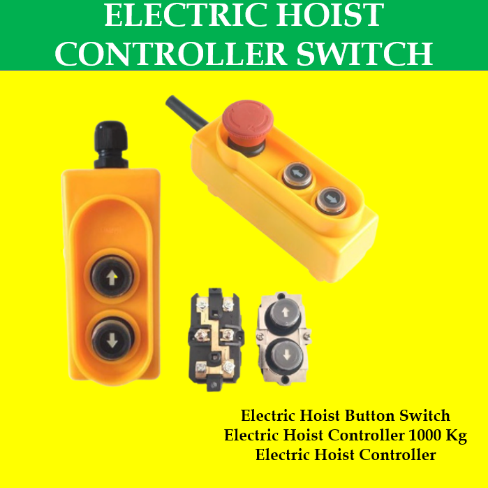 MAGO Electric hoist controller switch 220V household up down emergency ...
