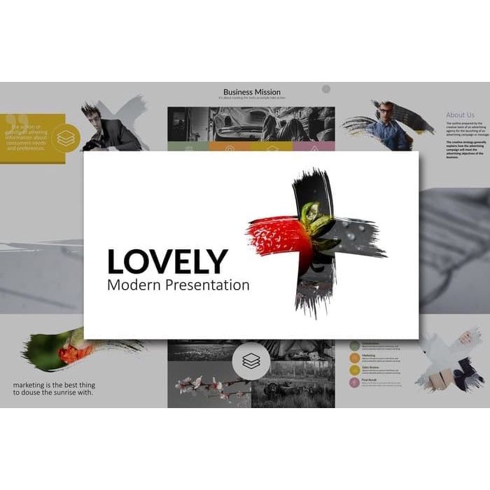 Presentasi Lovely Corporate Presentation ppt pptx | Lazada Indonesia