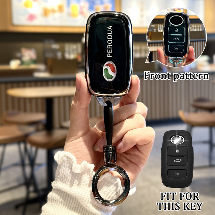 Perodua Key Cover Axia Ativa Myvi Alza Veloz 2022 2023 2024 Keyless ...