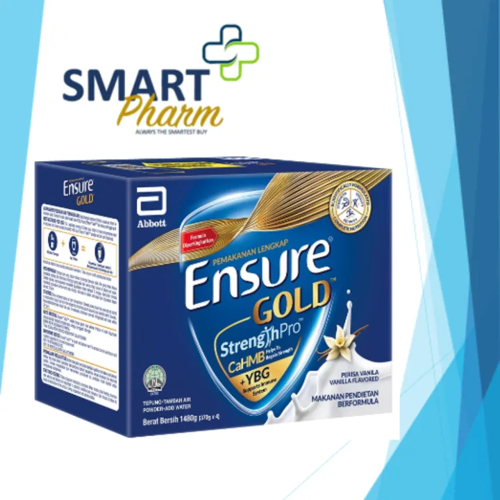 [NEW PACK SIZE 1.48KG] ENSURE GOLD COMPLETE NUTRITION POWDER VANILLA ...